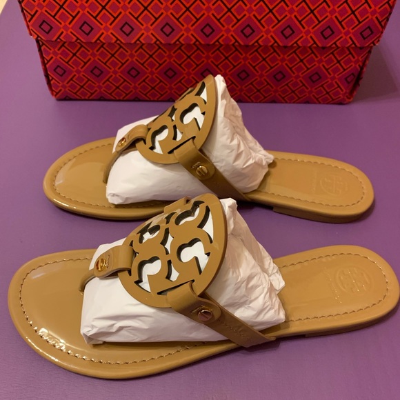 Tory Burch | Shoes | Nib Tory Burch Sand Miller Sandals | Poshmark